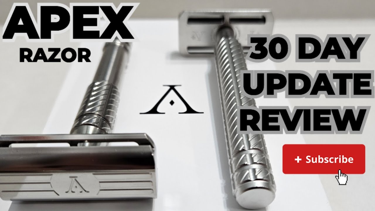 AYLSWORTH APEX RAZOR: Stainless Steel vs Titanium 30 DAY REVIEW - YouTube