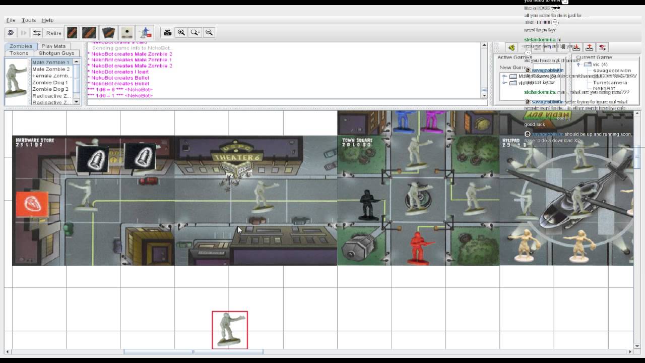 Vassal Crash Course | Zombies!!! game 1, part 1 - YouTube