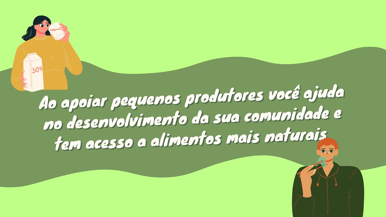Importância de apoiar o pequeno produtor - YouTube