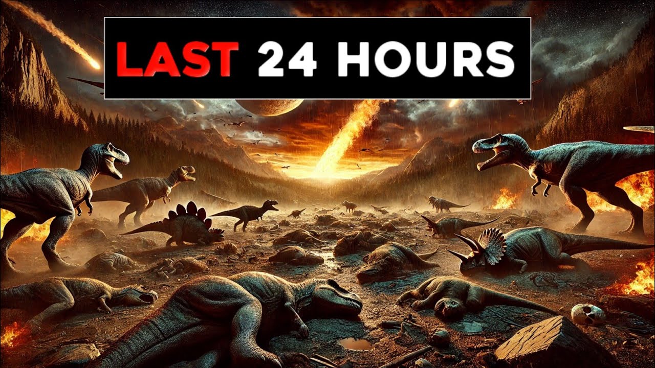 The End Of Dinosaurs |what Really Happened to Dinosaurs ? | Last 24 ...