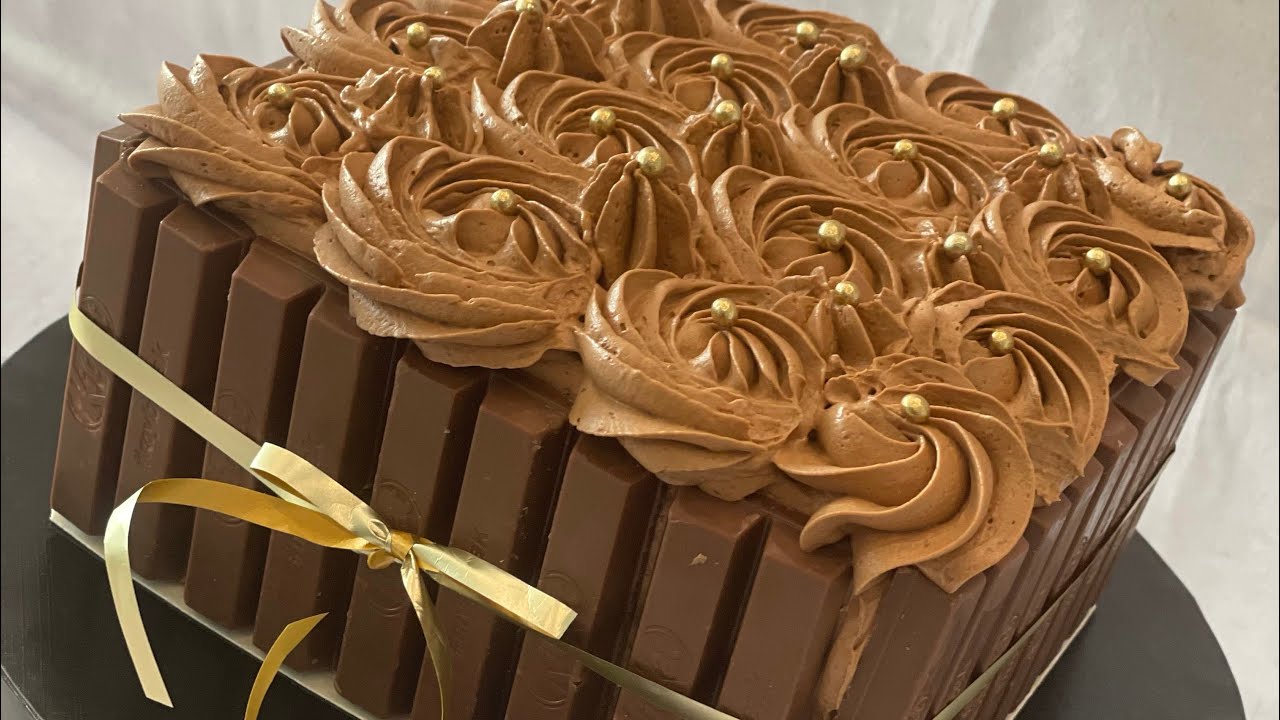 Kitkat Torte | Kitkat Cake - YouTube