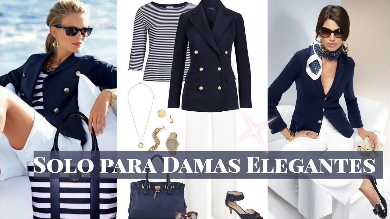 VÍSTETE PRESENTABLE CON EL ESTILO NAVY O ESTILO MARINERO MODA ATEMPORAL ...