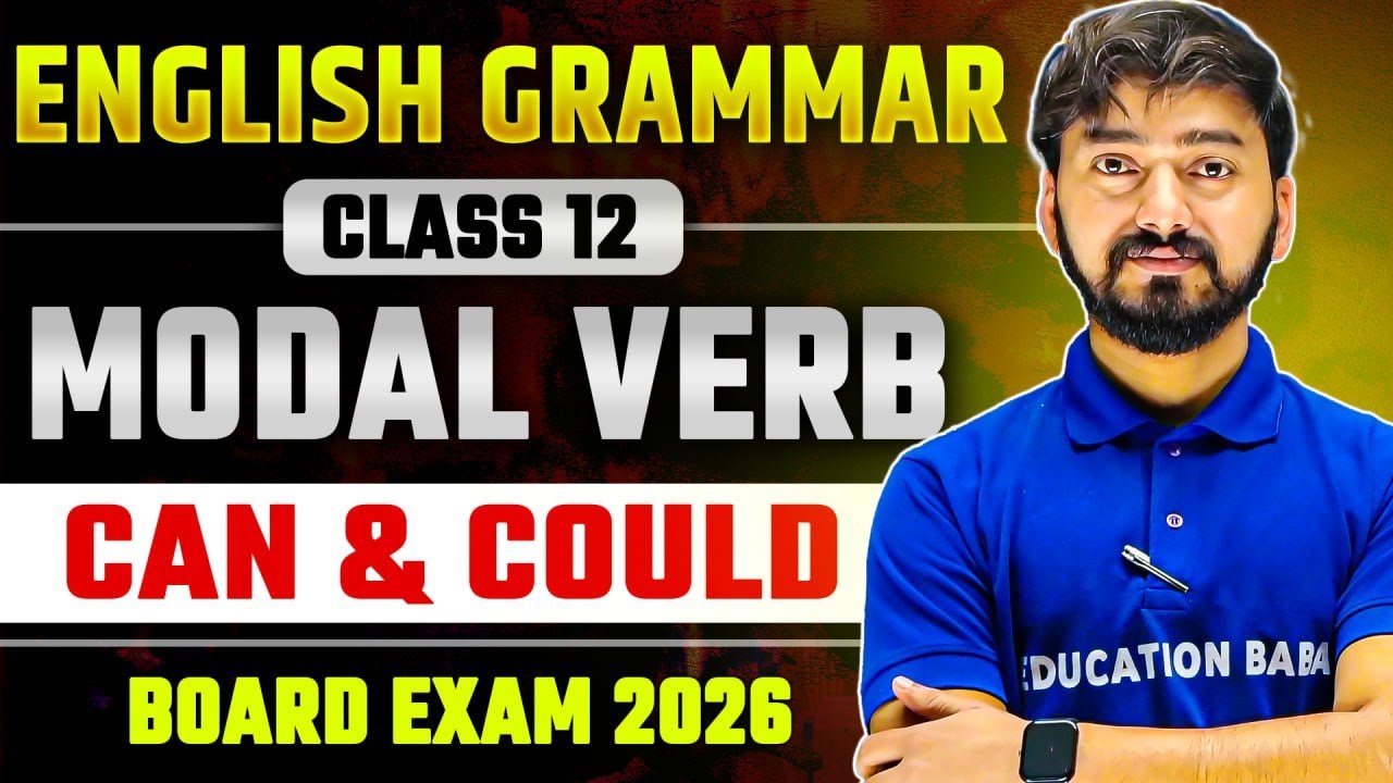 Model Verb | Class 12th English Grammar | English Grammar Verb Basic ...