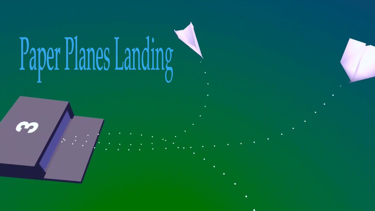 Paper Planes Landing Demo on Quest 2 (VR game) - YouTube