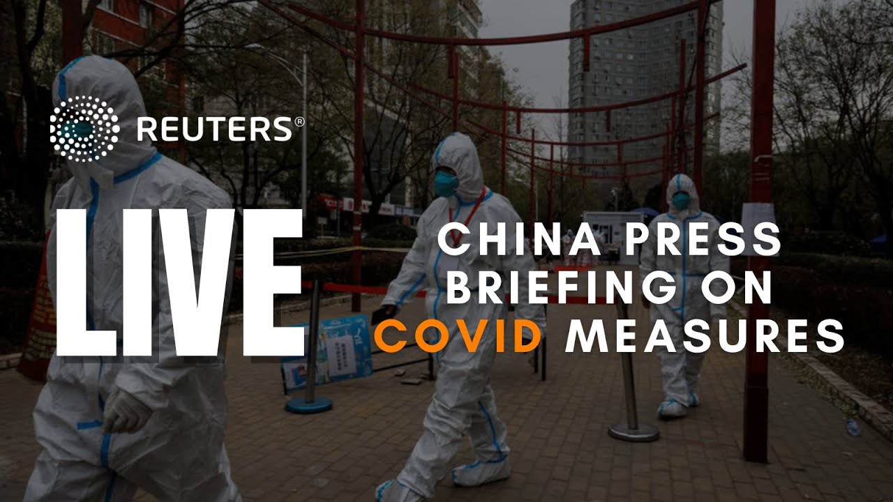 LIVE: China press briefing on COVID measures - YouTube