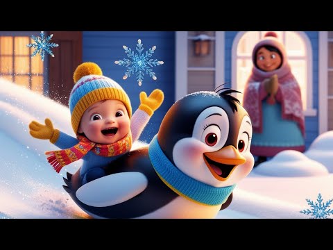 snow is falling song | nursery rhymes for babies | the penguin theme ...