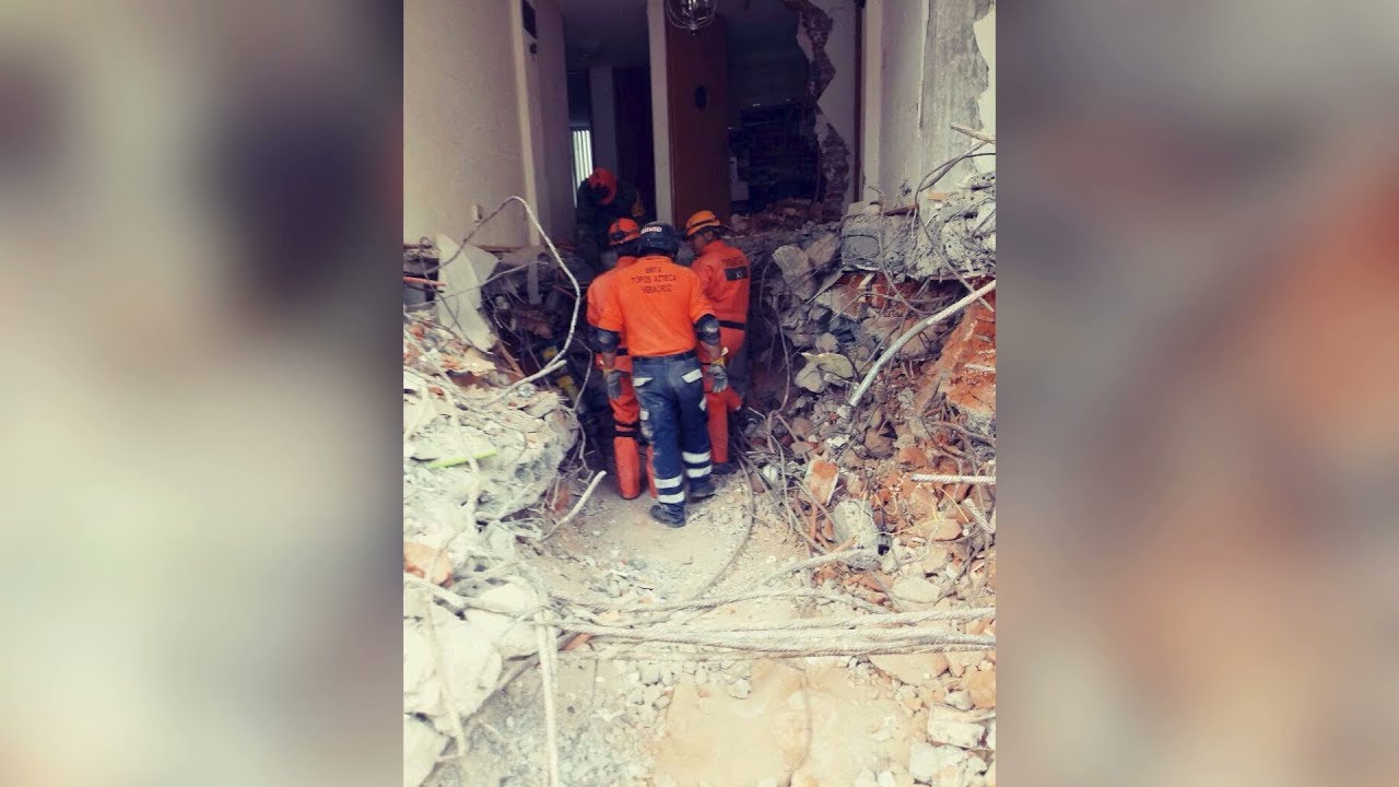 Topos Azteca, héroes veracruzanos que salvaron vidas en CDMX - YouTube