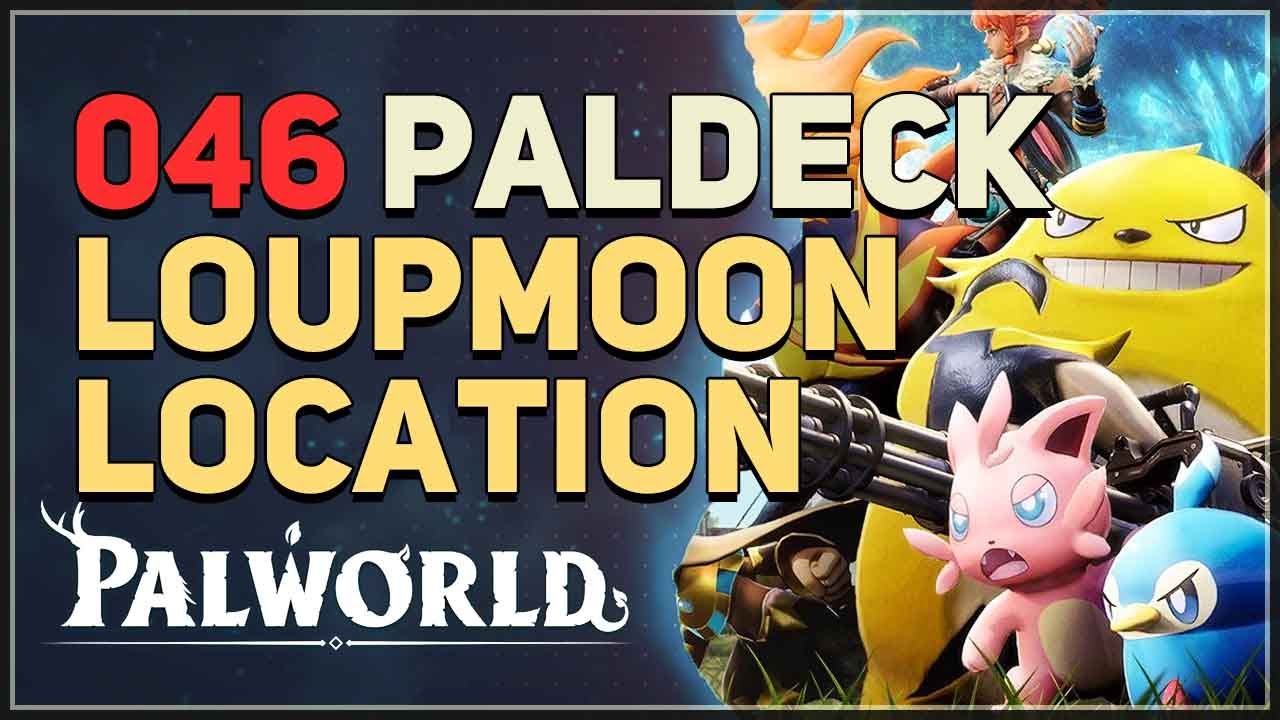 How to get Loupmoon Palworld Paldeck No 046 - YouTube