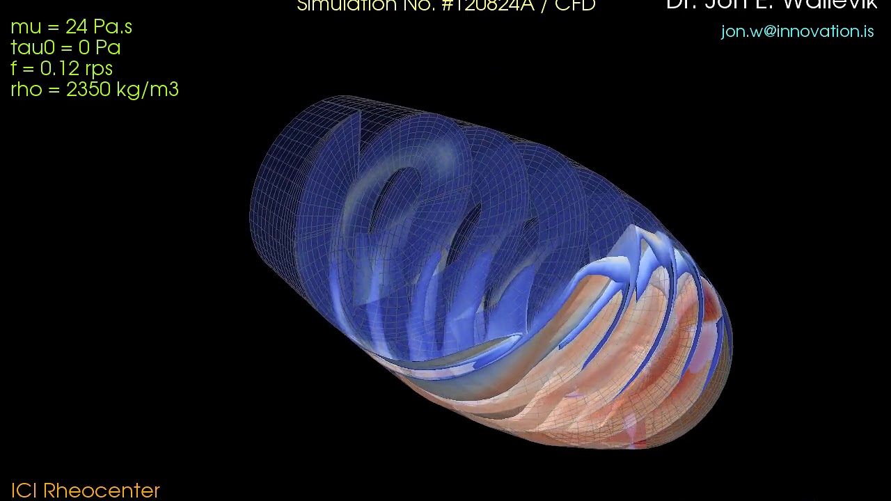 Computational Fluid Dynamics with OpenFOAM - Concrete mixing truck - YouTube