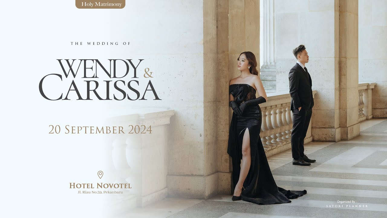 Live Streaming Holy Matrimony Wendy & Carissa - YouTube