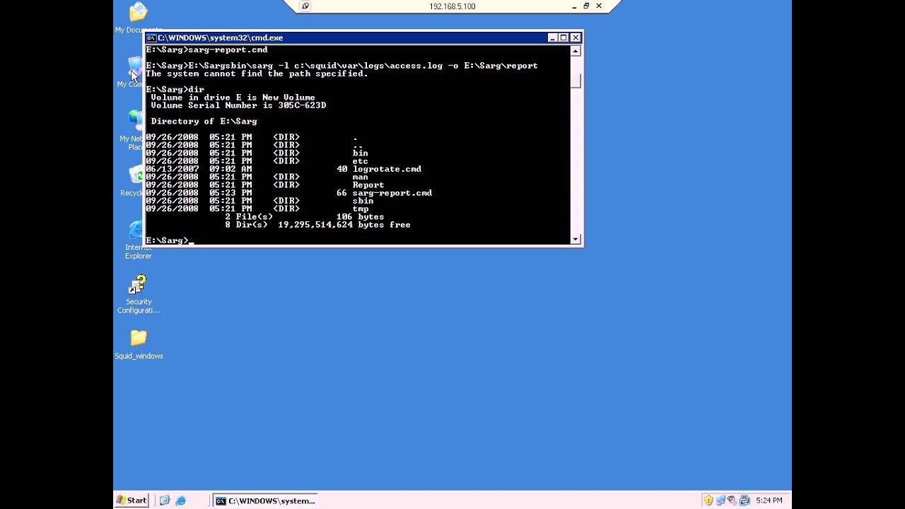 Squid Proxy Server Install and Configure on Windows - YouTube