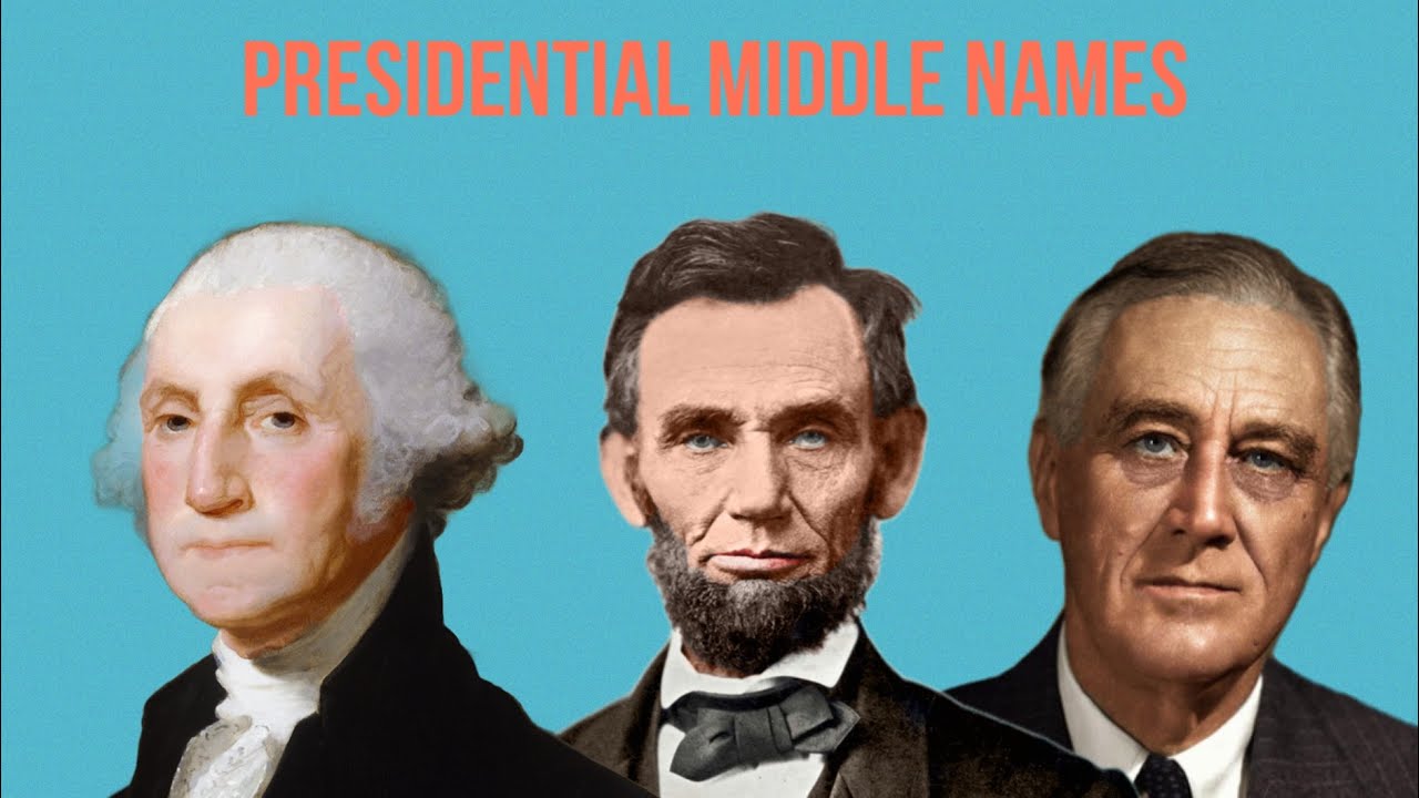 Every President’s Middle Name - YouTube