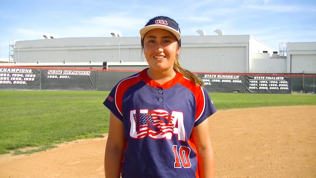 2020 Haley Crawford RHP/1B ~ USA Athletics - YouTube