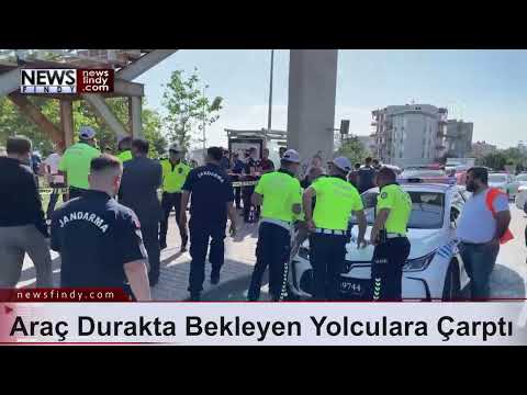 Büyükçekmece'de Araç Durakta Bekleyen Yolculara Çarptı Bir Kişi Yaşamını Yitirdi 7 Yaralı