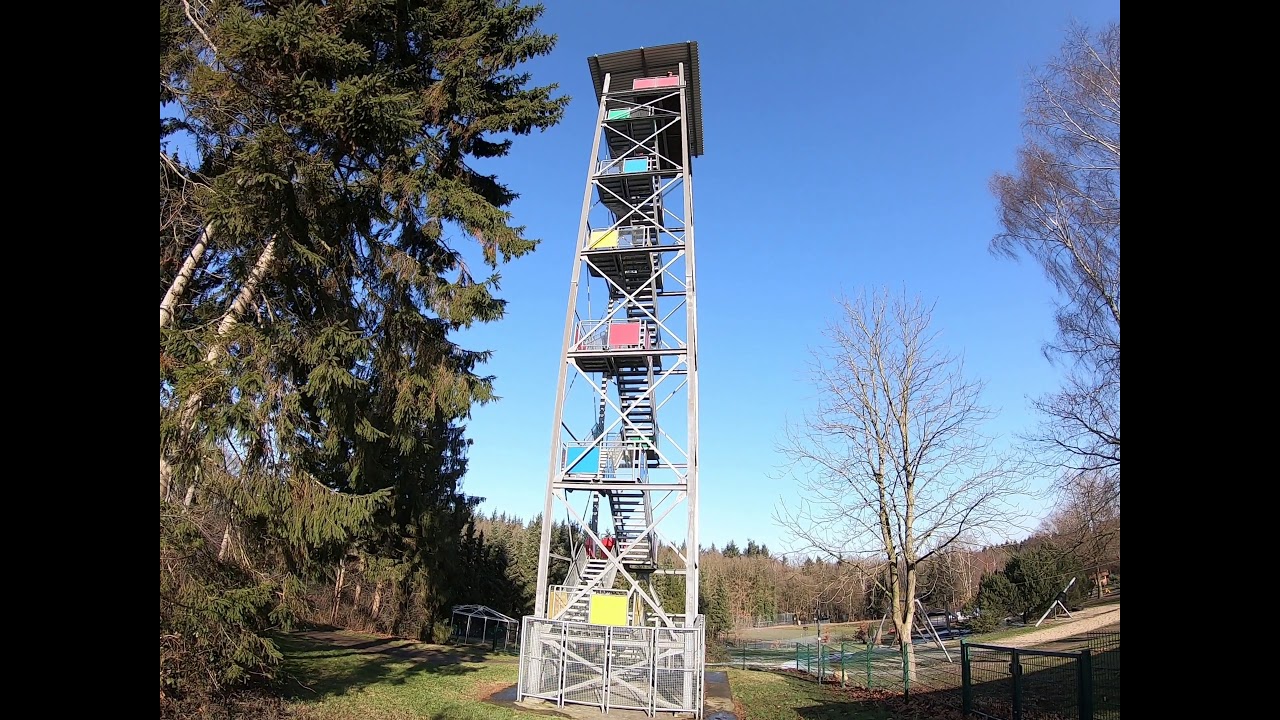 Big crash - lego trains falling 30 meter in the deep form a tower ...