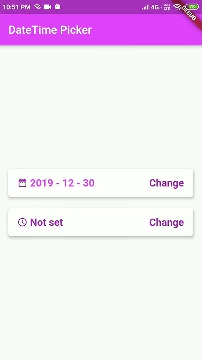 Building a Flutter app with DateTime Picker - Get DateTime From ...
