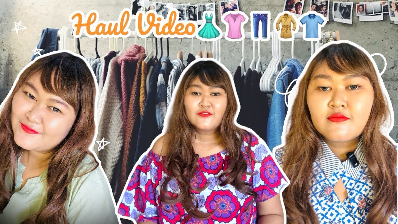 Haul Video Fashion Kekinian || Shopee Haul Online Shop Haul Video - YouTube