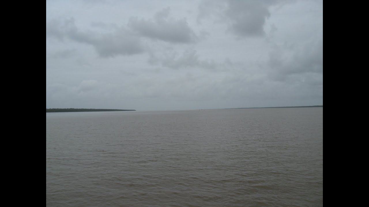 Atlantic Ocean Suriname monding - YouTube
