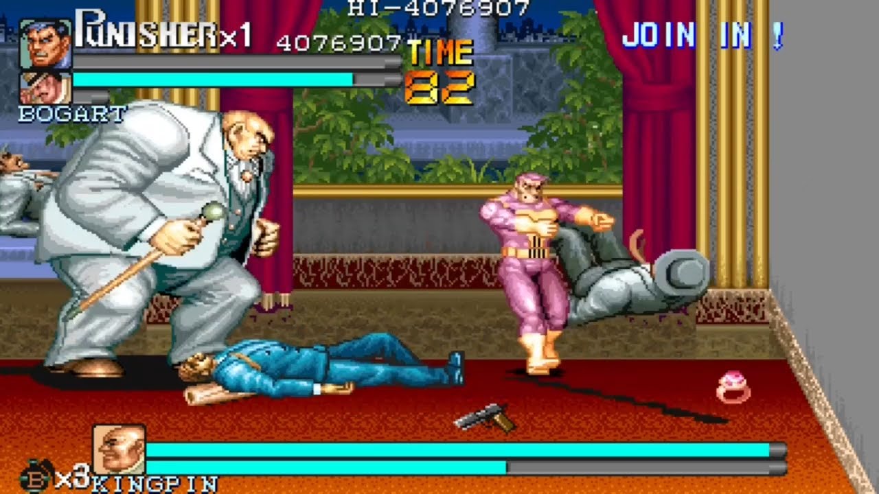 Arcade BOSS Battle | The Punisher FINAL BOSS | RETRO GAMING - YouTube