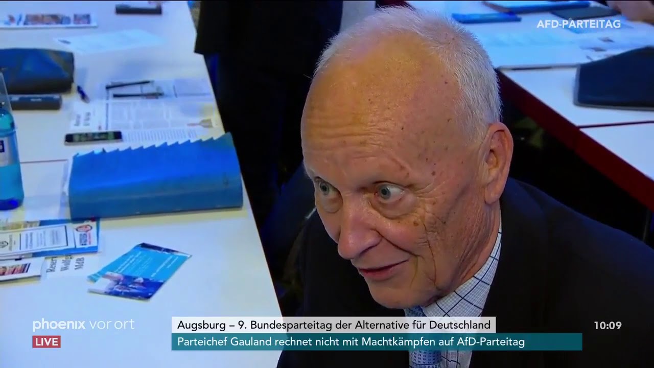 Uli Henkel im Phoenix Interview auf dem AfD Bundesparteitag - YouTube
