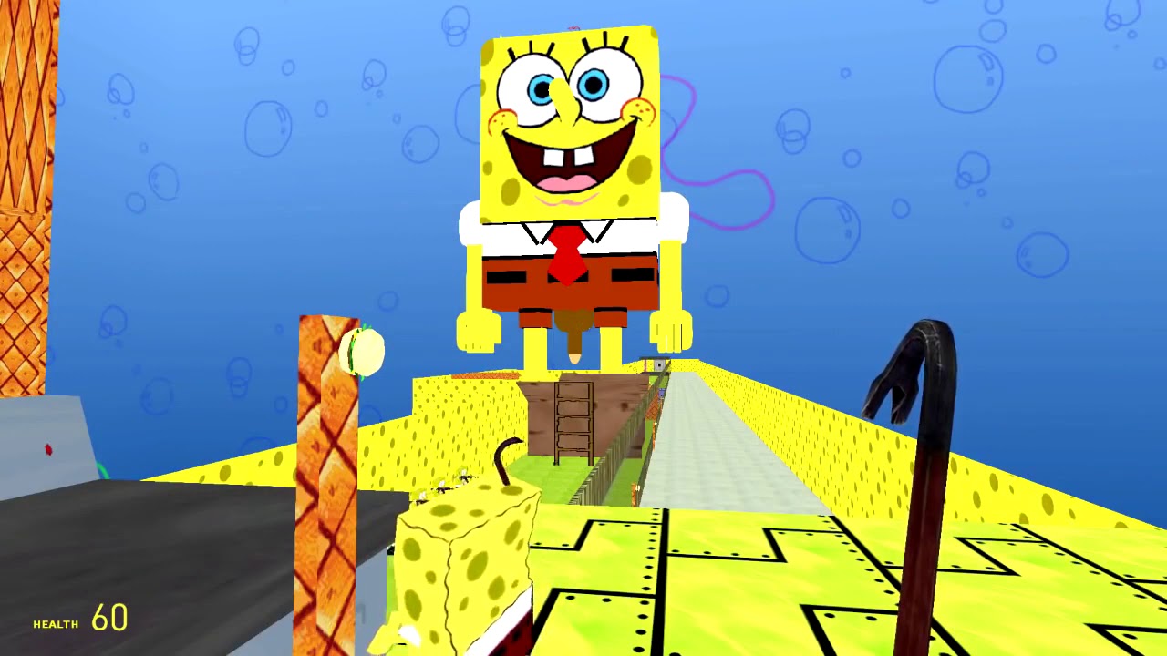 vanossgaming gmod mod spongebob funny - YouTube