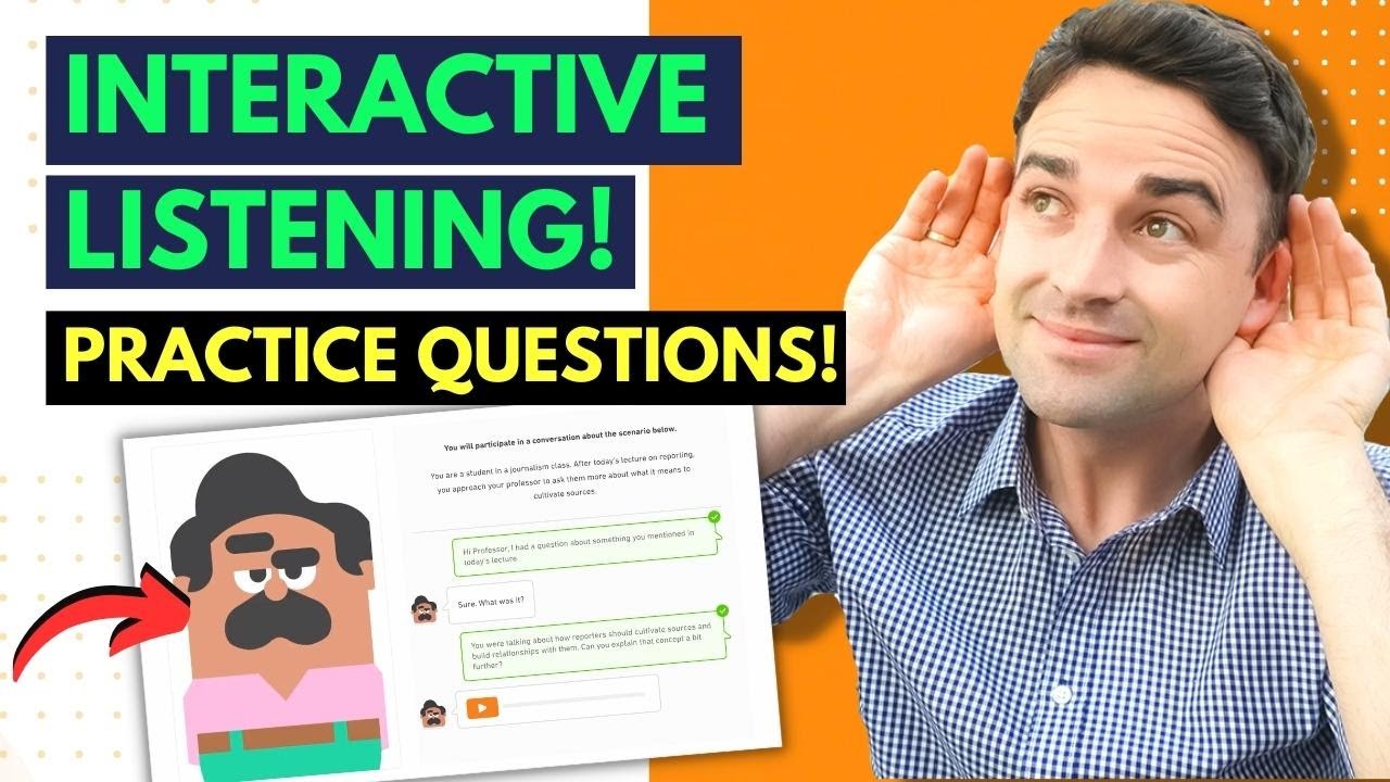 Important Listening Practice Questions! Duolingo English Test - YouTube