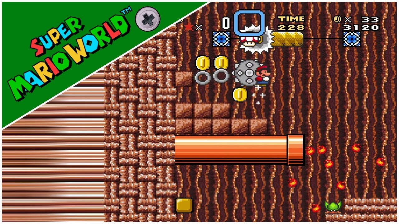 Super Bacon World (2014) | Super Mario World Hack - YouTube