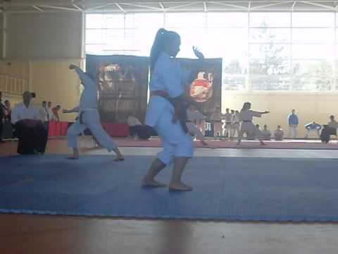 Milica Kosijer 1997,karate klub Washide kata setsu - YouTube