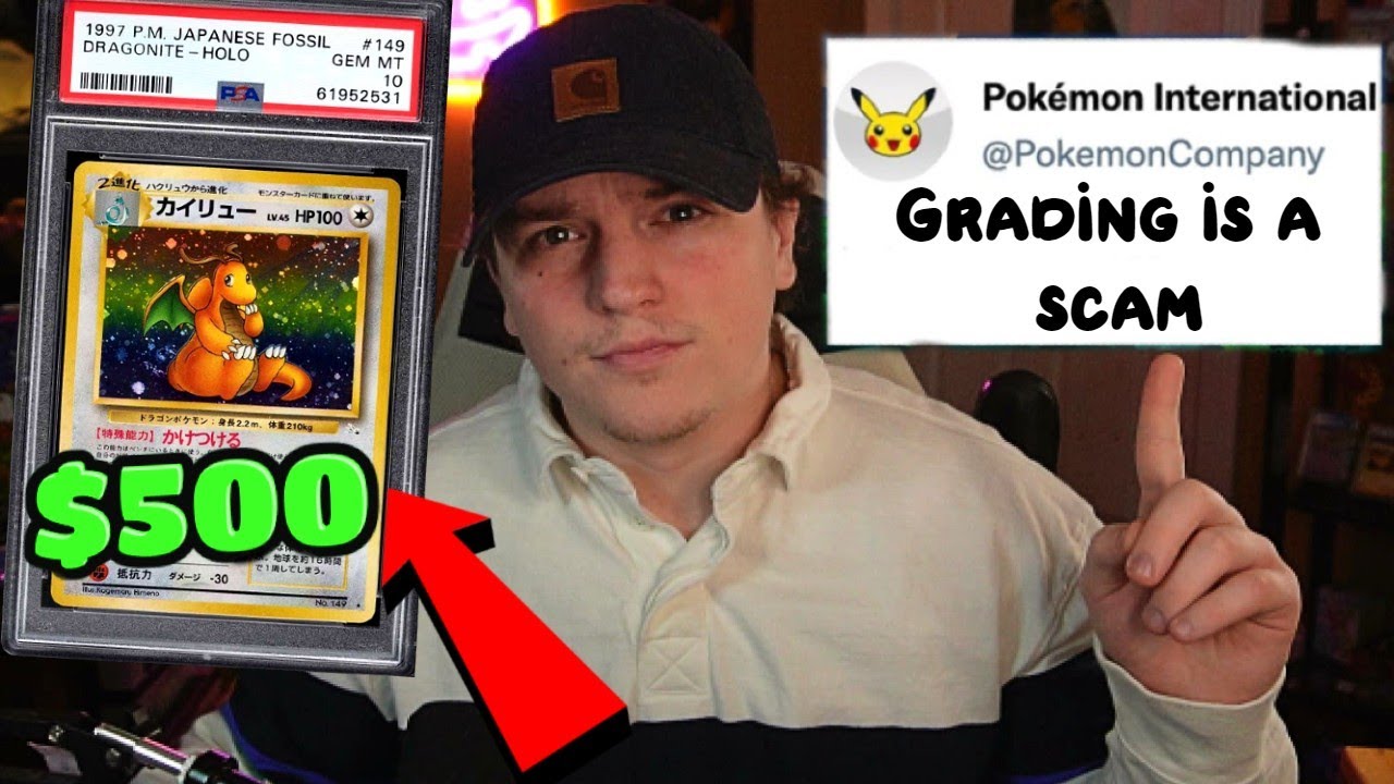 Is Grading Pokémon Cards A Scam? - YouTube