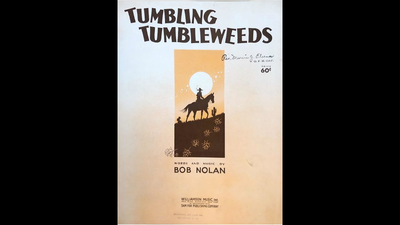 Tumbling Tumbleweeds (1934) - YouTube