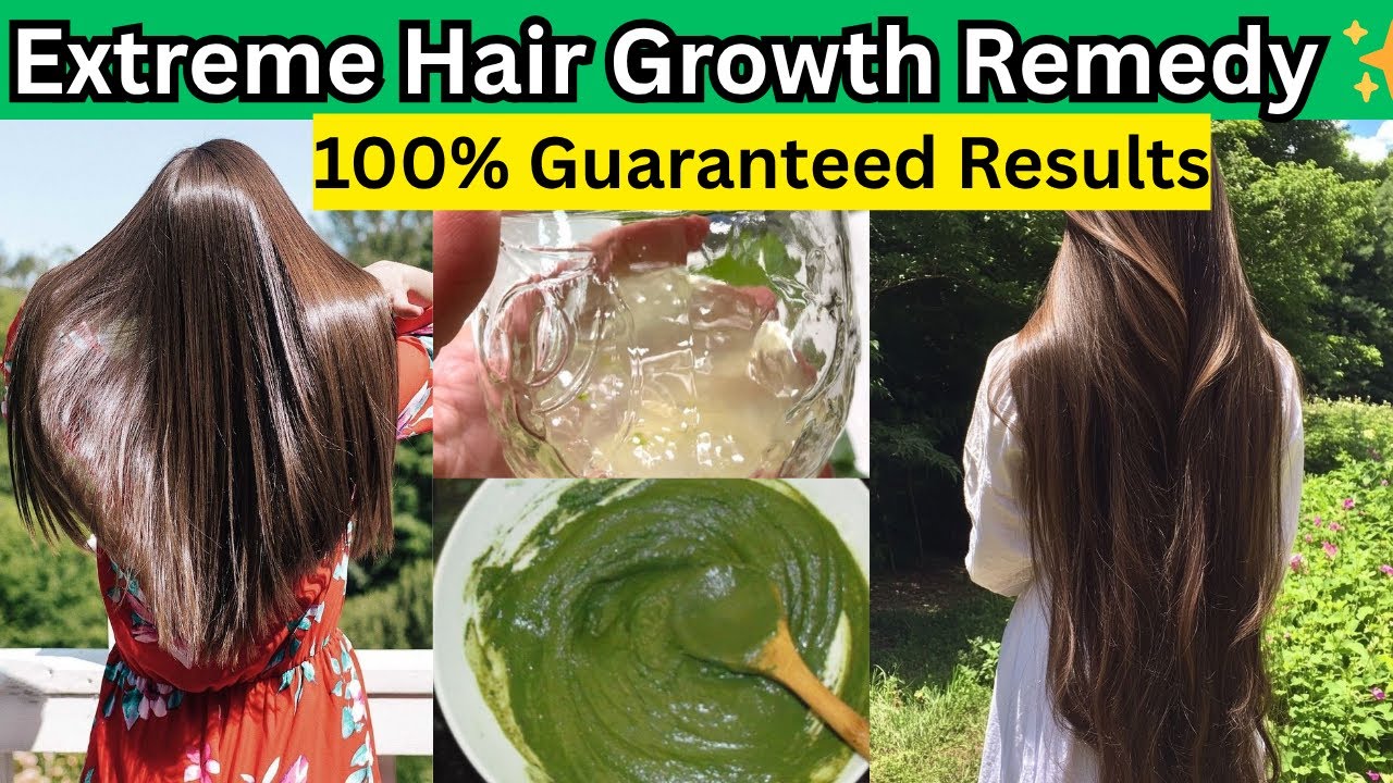 100% Guaranteed Secret To Extreme Hair Growth | Get Long, Strong ...