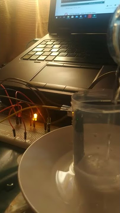 Arduino Water Level Sensor Tutorial - Capteur niveau d'eau Arduino - YouTube