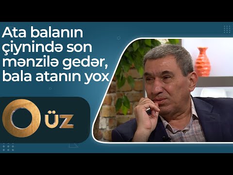 Rəhman Rəhmanov göz yaşı tökdü - Ata balanın çiynində son mənzilə gedər, bala atanın yox -O Üz-ANONS