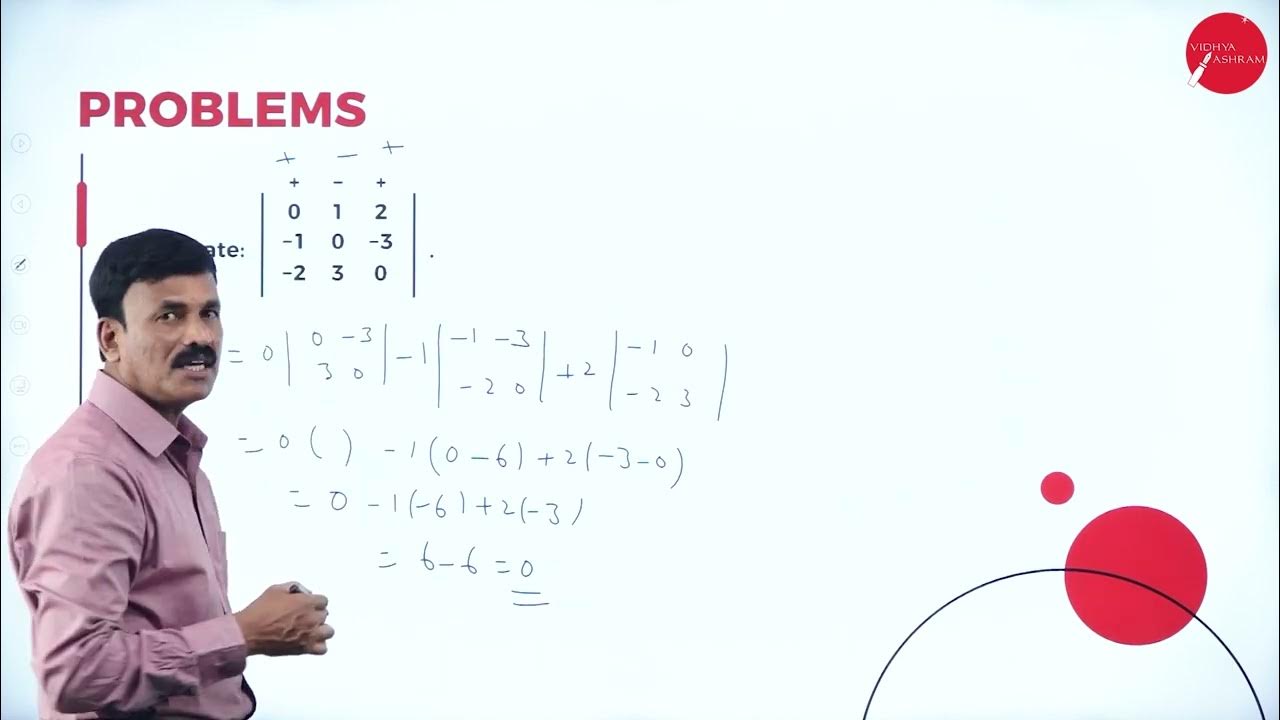 DAY 05 | MATHEMATICAL FOUNDATION | I SEM | B.CA | NEP | MATRICES | L5 - YouTube