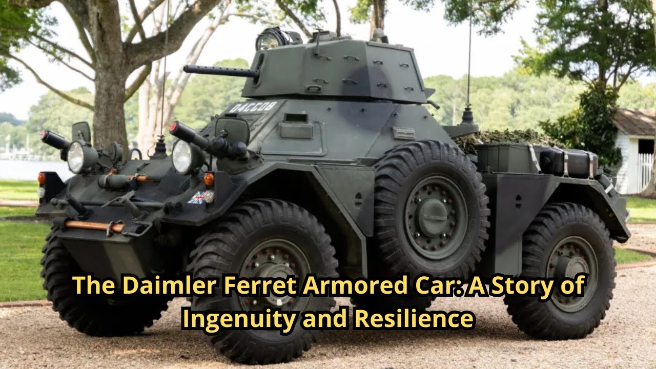 The Daimler Ferret Armored Car A Story of Ingenuity and Resilience ...