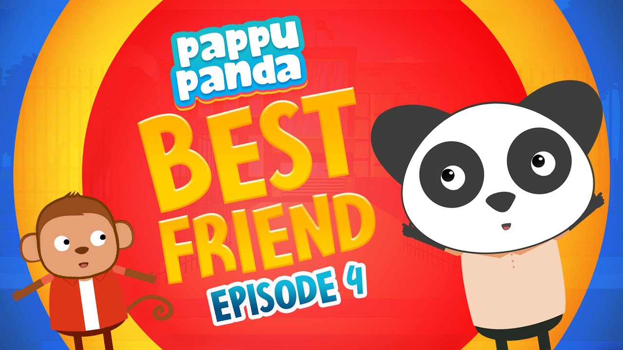 Best Friends Forever 👫🐼| Pappu and Cheekoo's Fun Adventure | Cartoons ...