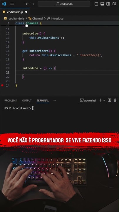 Você não sabe programar se vive de fazer isso! #dev #javascript #js #chatgpt #programador - YouTube