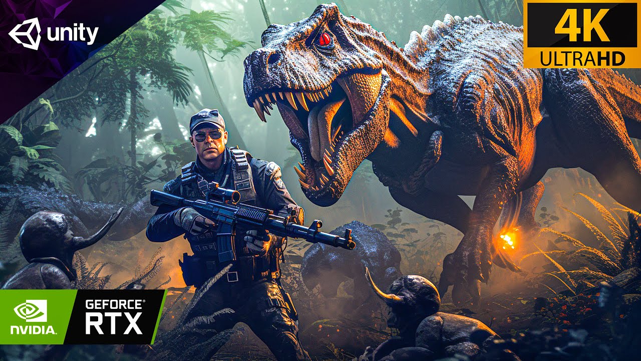Dinosaur HUNTER™ LOOKS ABSOLUTELY TERRIFYING | Ultra Realistic Graphics ...