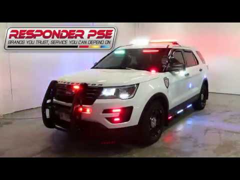 Responder PSE Police Interceptor Lighting Demo - YouTube