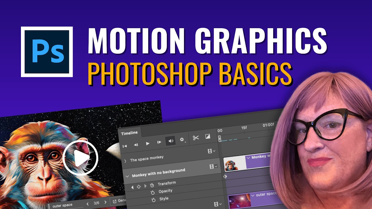 Photoshop Motion Graphics Tutorial for Beginners - YouTube