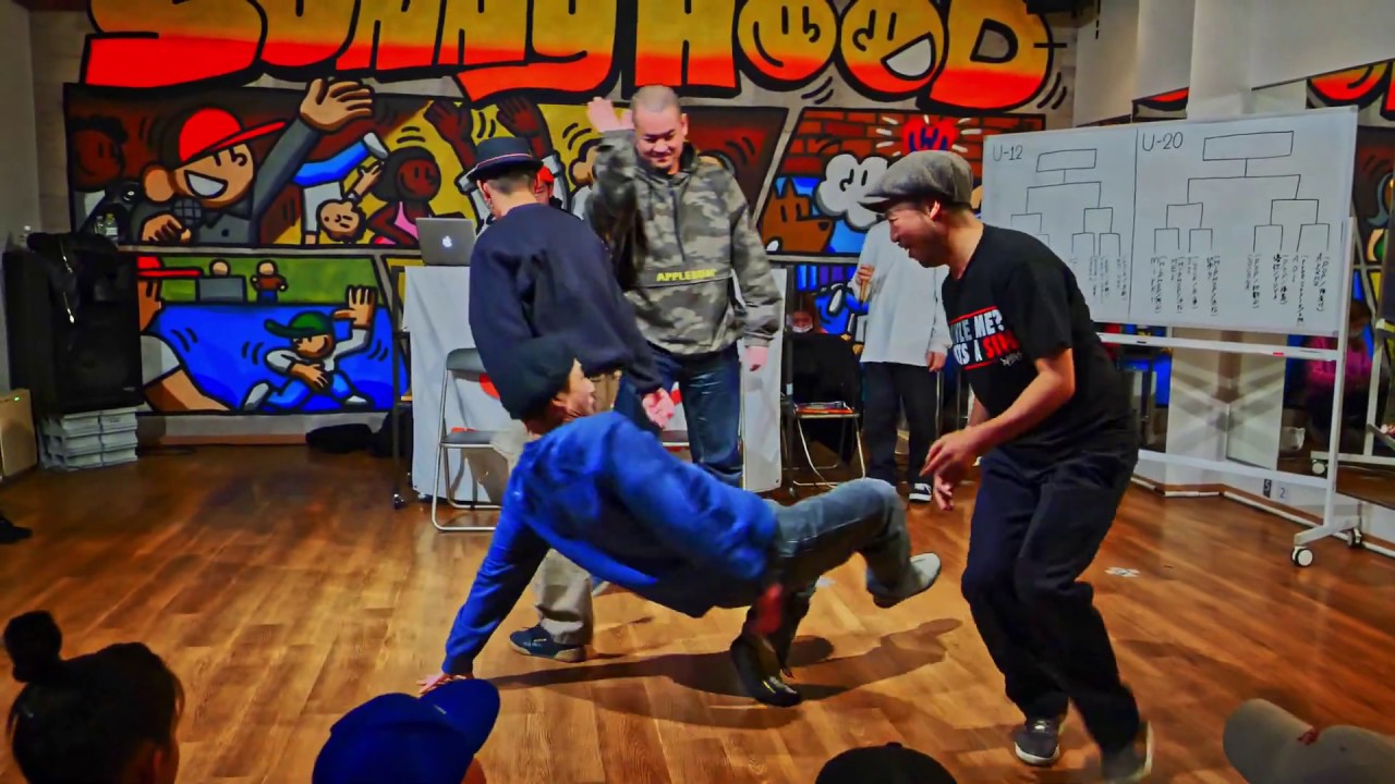 GUCCHON & Ricky KATO NOBBY & TK317 JUDGE MC DEMO SESSION BEAT IT HOOD ...