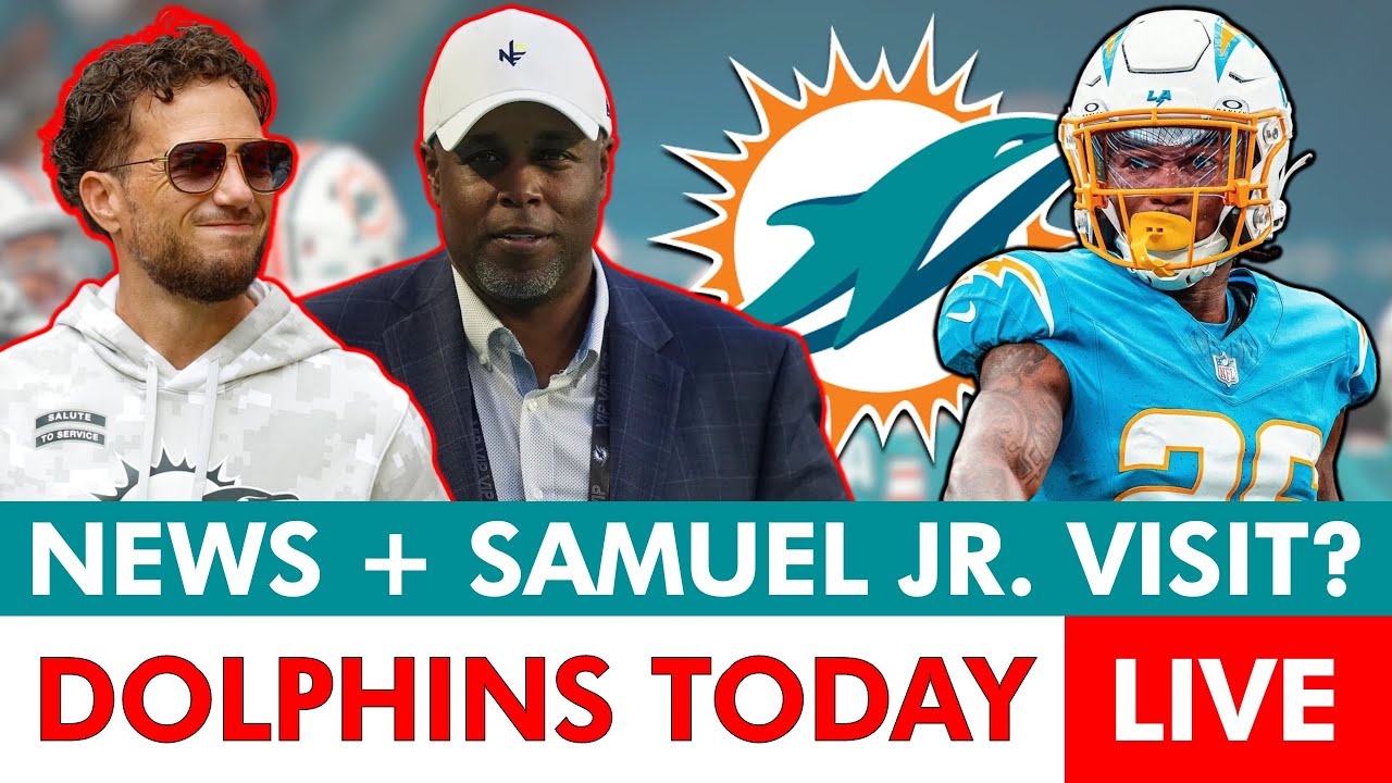 Miami Dolphins Rumors LIVE: Asante Samuel Jr. VISIT? Colts Name ...