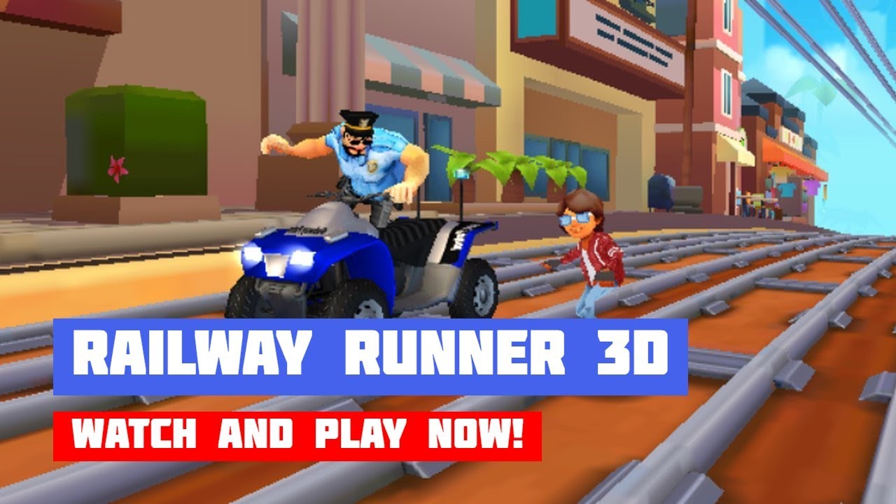Railway Runner 3D · Game · Gameplay - YouTube