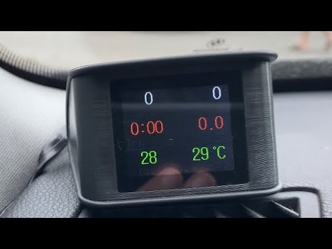 OBD2 HUD P10 Gösterge Ekranı(Head up display) - YouTube