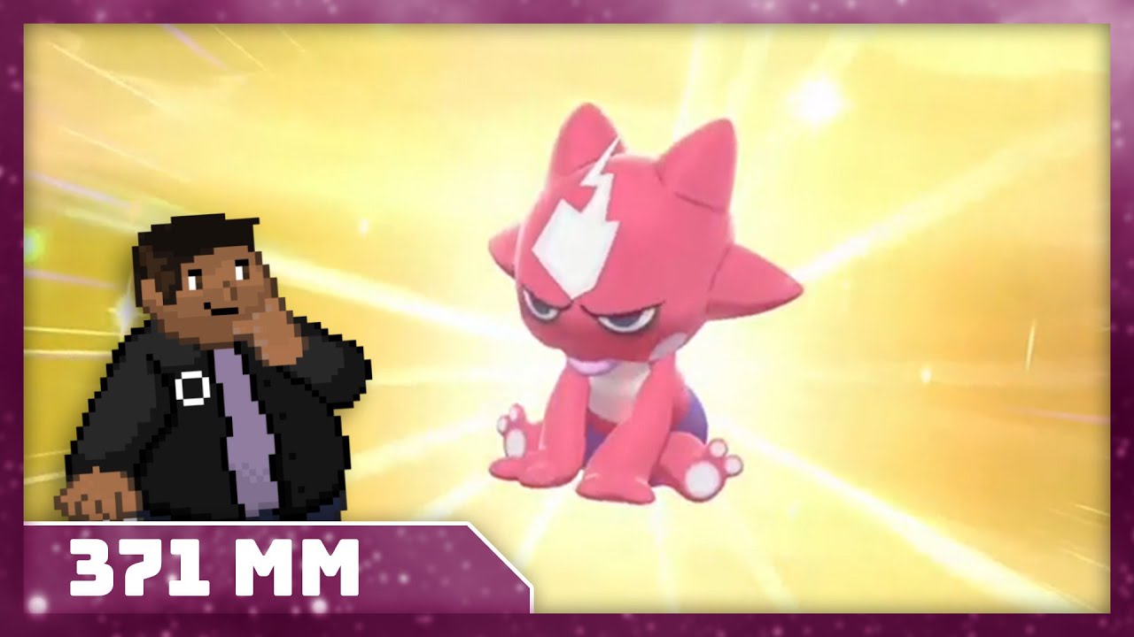 Shiny Toxel 371 Masuda Eggs | Pokémon Shield - YouTube