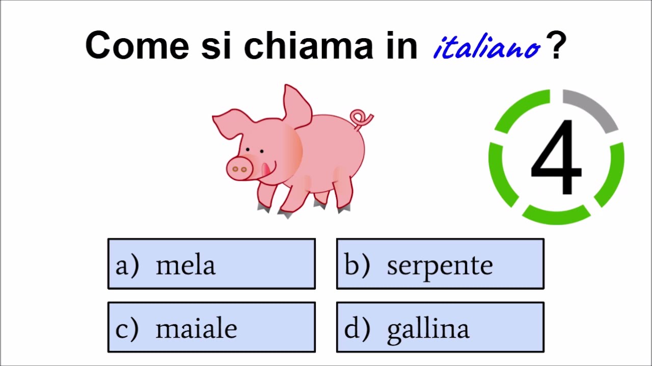 ITALIAN QUIZ level A1 | Can You Pass this ITALIAN QUIZ? - YouTube