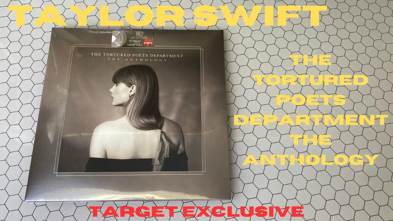 Taylor Swift Target Exclusive TTPD Vinyl Anthology Unboxing | First ...