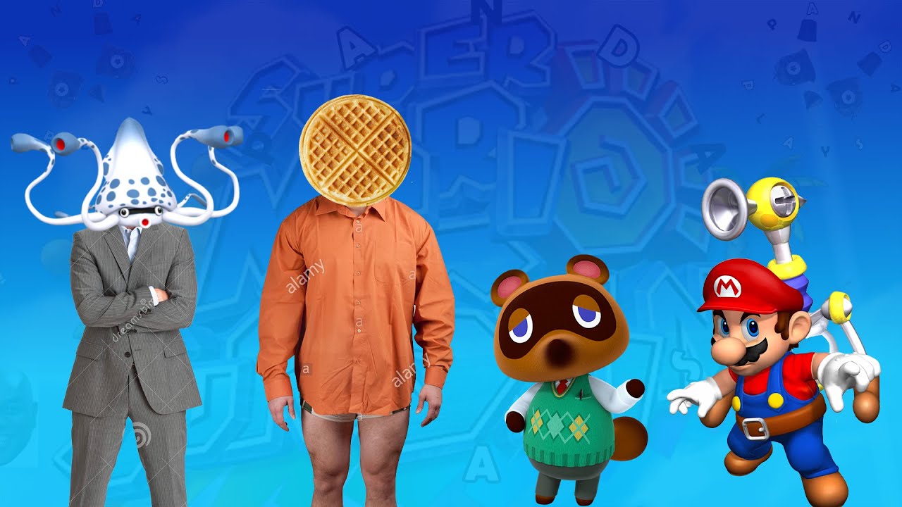Panda Plays - Super Mario Sunshine Part 7 - The Waffle Man - YouTube