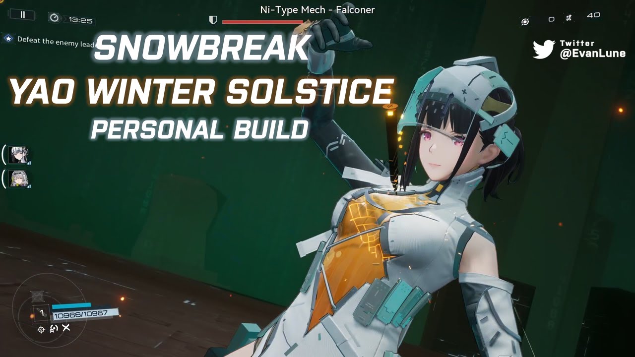 【Snowbreak Containment Zone】Yao Winter Solstice my personal build - YouTube