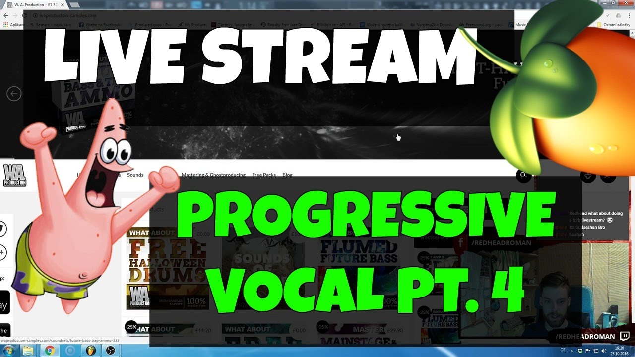 FL Studio Live Stream 21: Making Progressive Vocal Tune Part 4 by ...